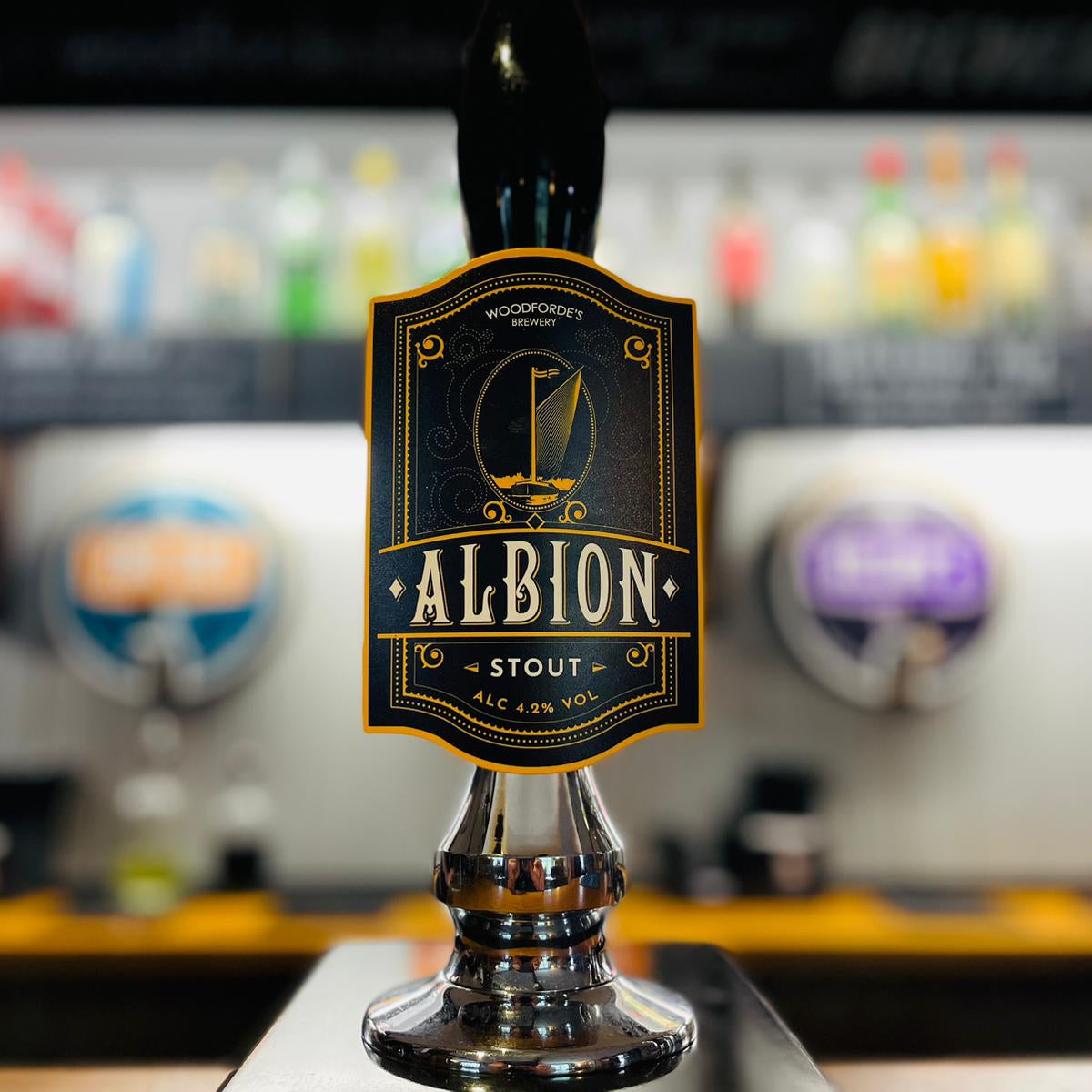 Cask Albion cream stout - October seasonal – Woodforde's Brewery