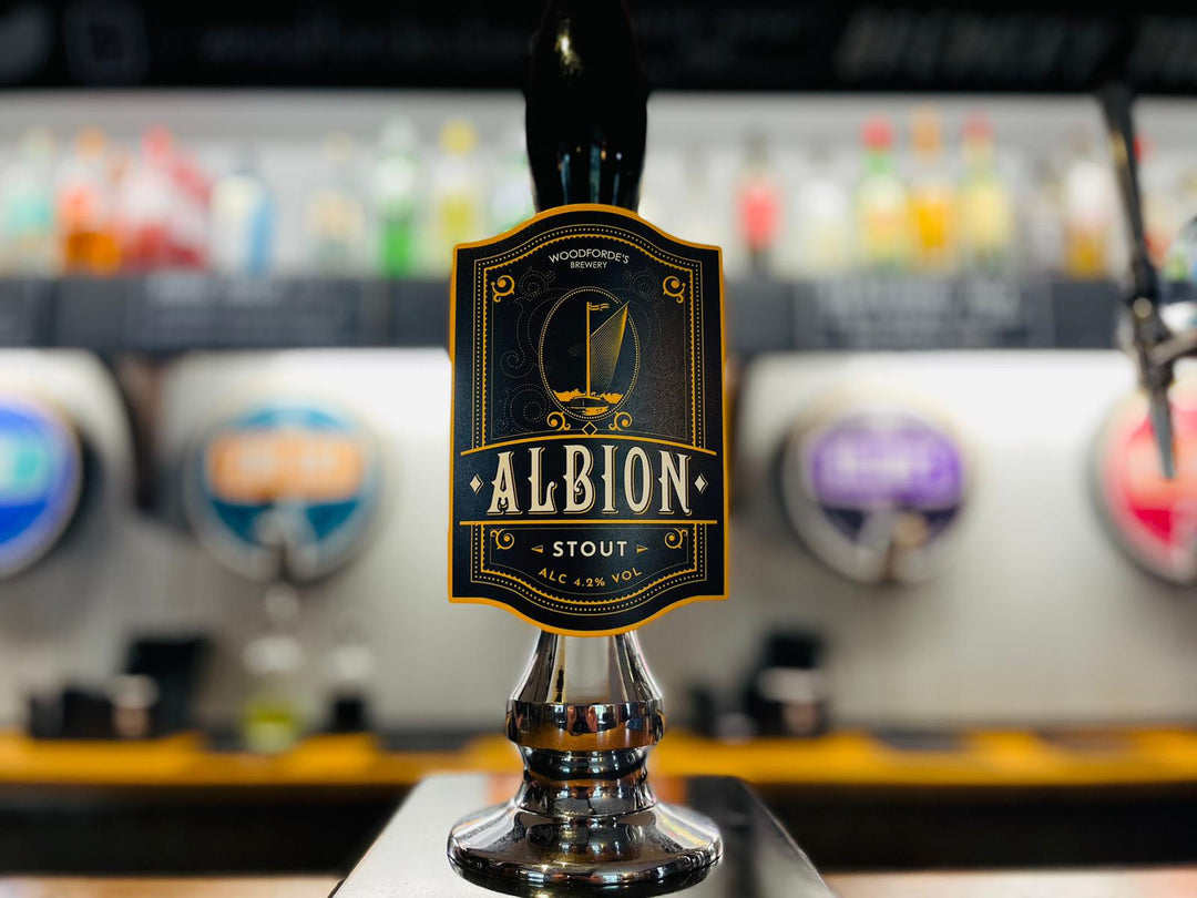 Cask Albion cream stout - October seasonal – Woodforde's Brewery