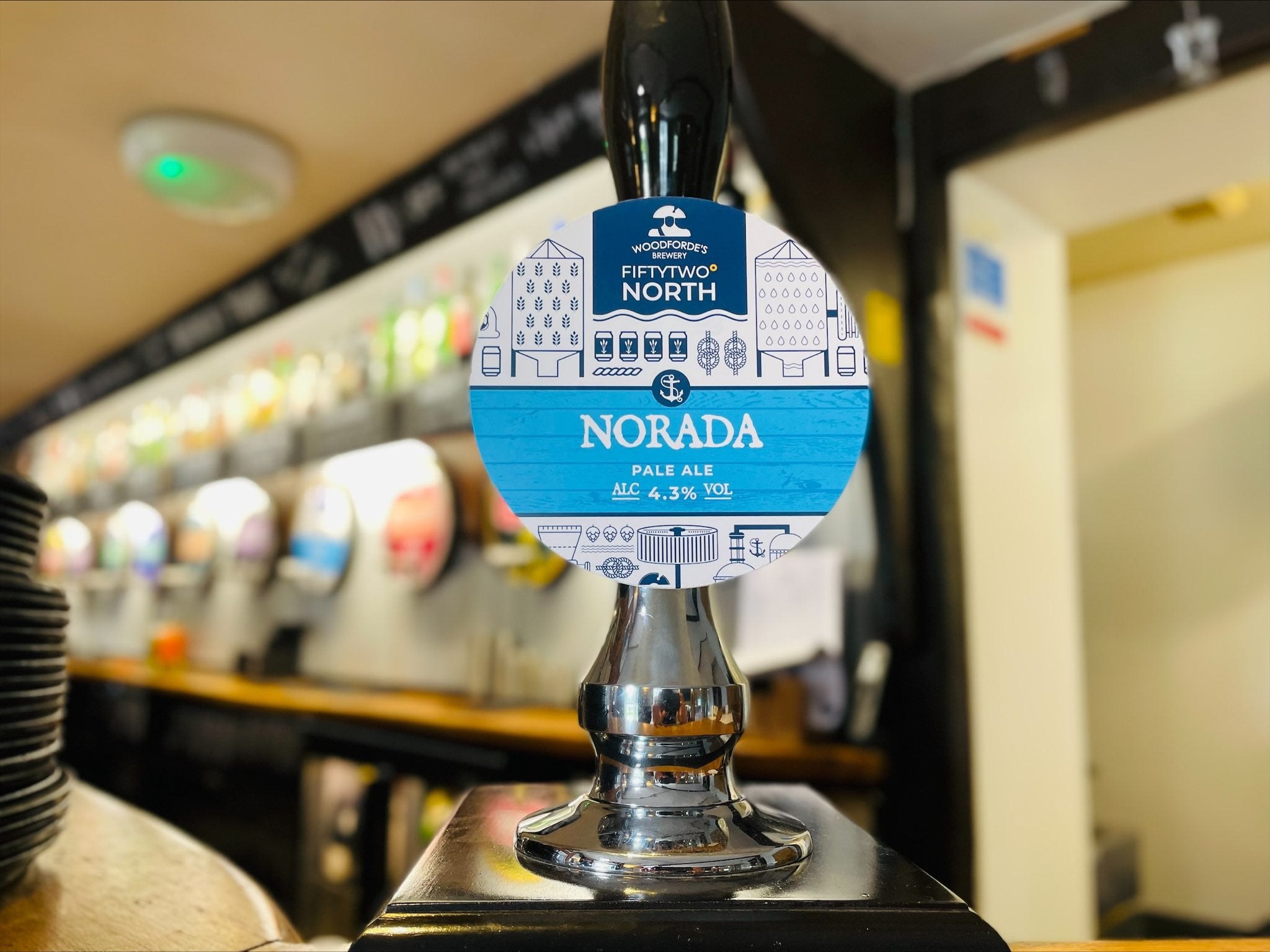 Norada – August seasonal – Woodforde's Brewery