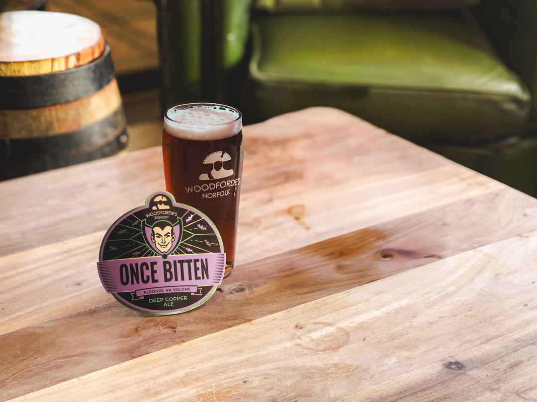 Once Bitten Returns – The Perfect Pour for Halloween – Woodforde's Brewery