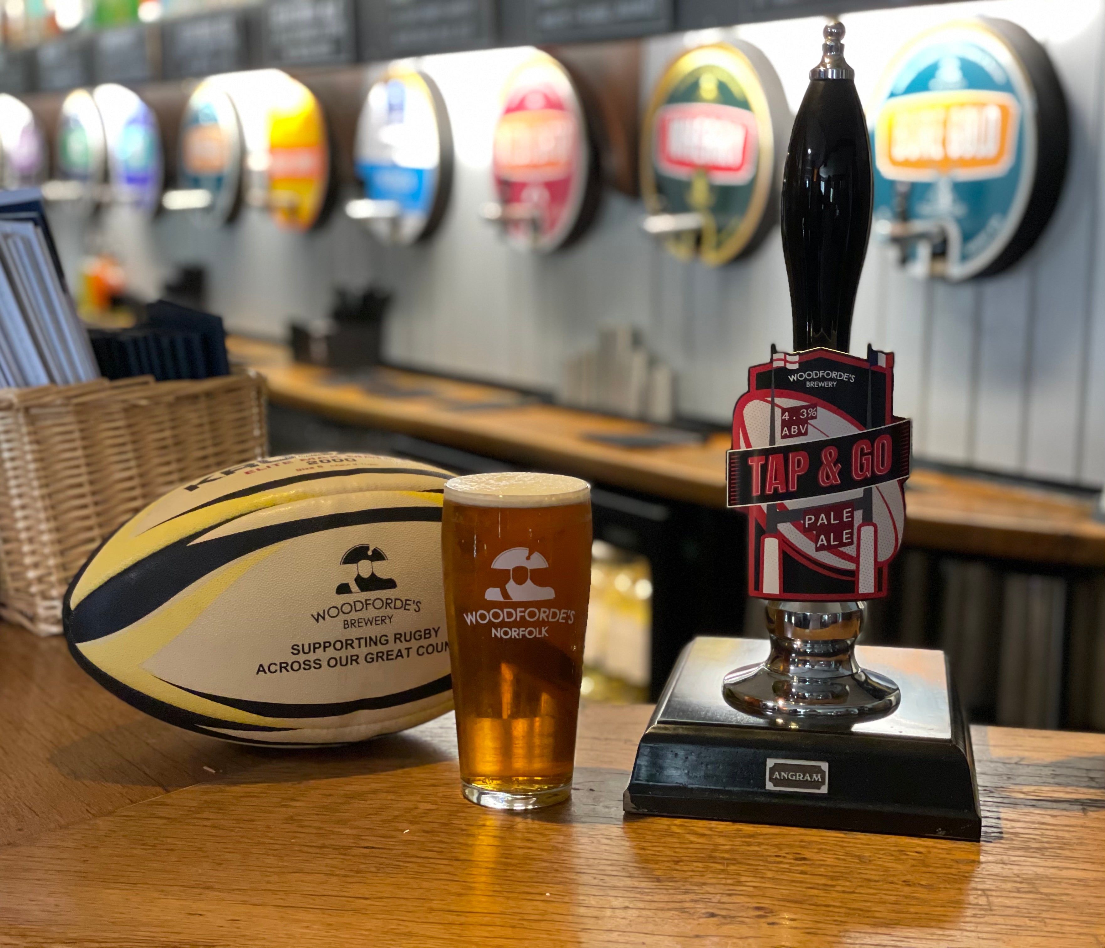 Stock Woodforde’s scrum-ptious beer for the Rugby World Cup – Woodforde ...