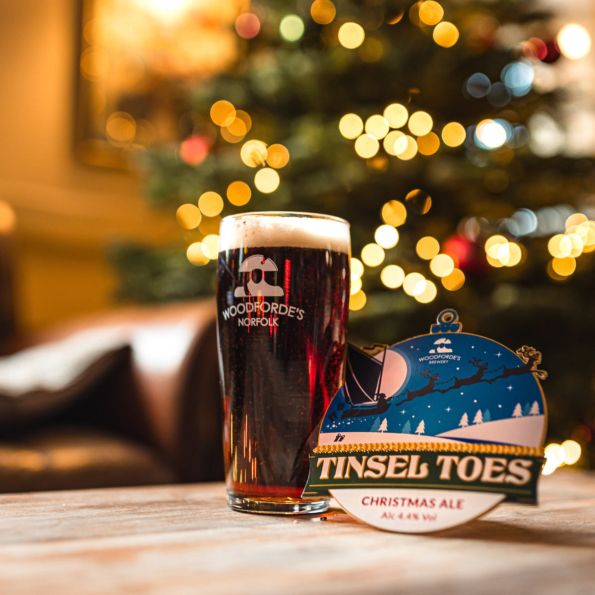 December Seasonal - Tinsel Toes. – Woodforde's Brewery