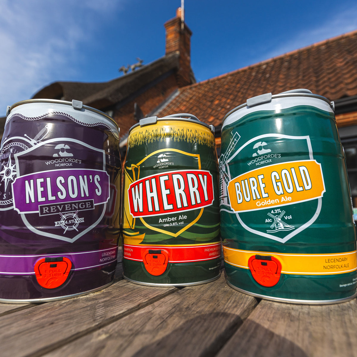 5L Mini Kegs – Woodforde's Brewery