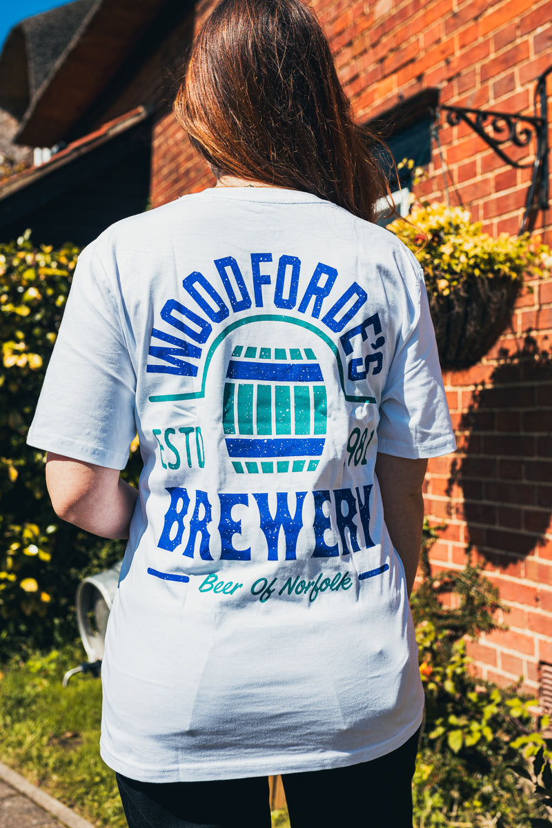 Barrel T-Shirt | Woodforde's Brewery